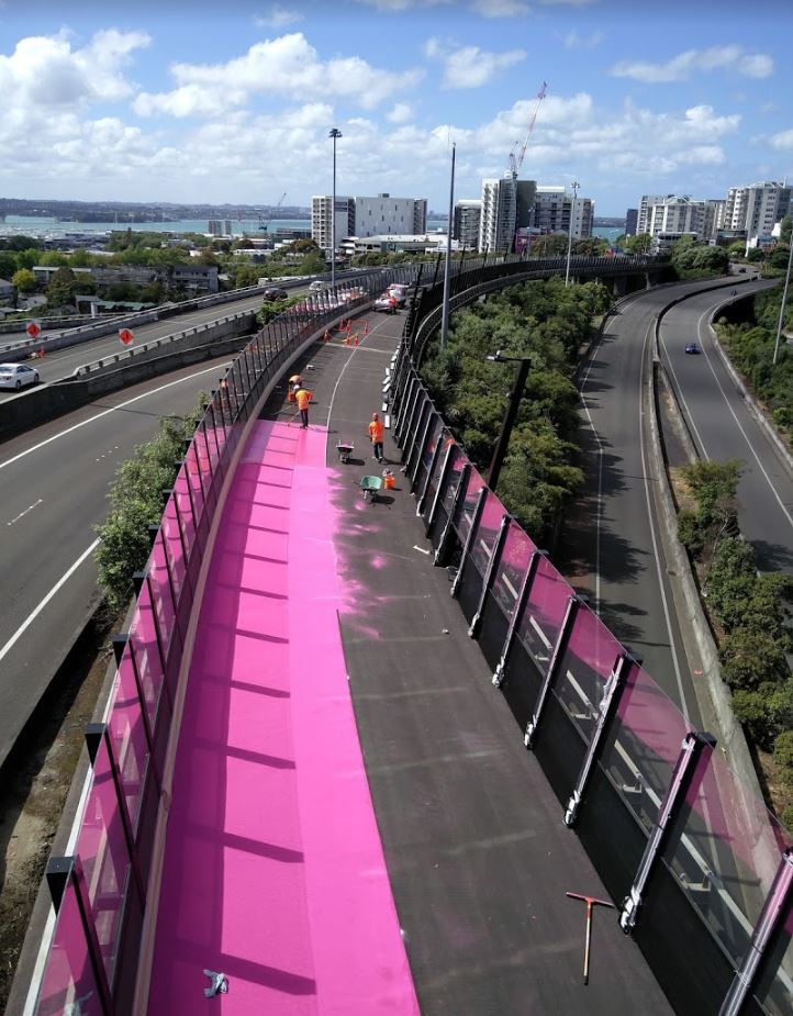 Laying down the pink - Greater Auckland