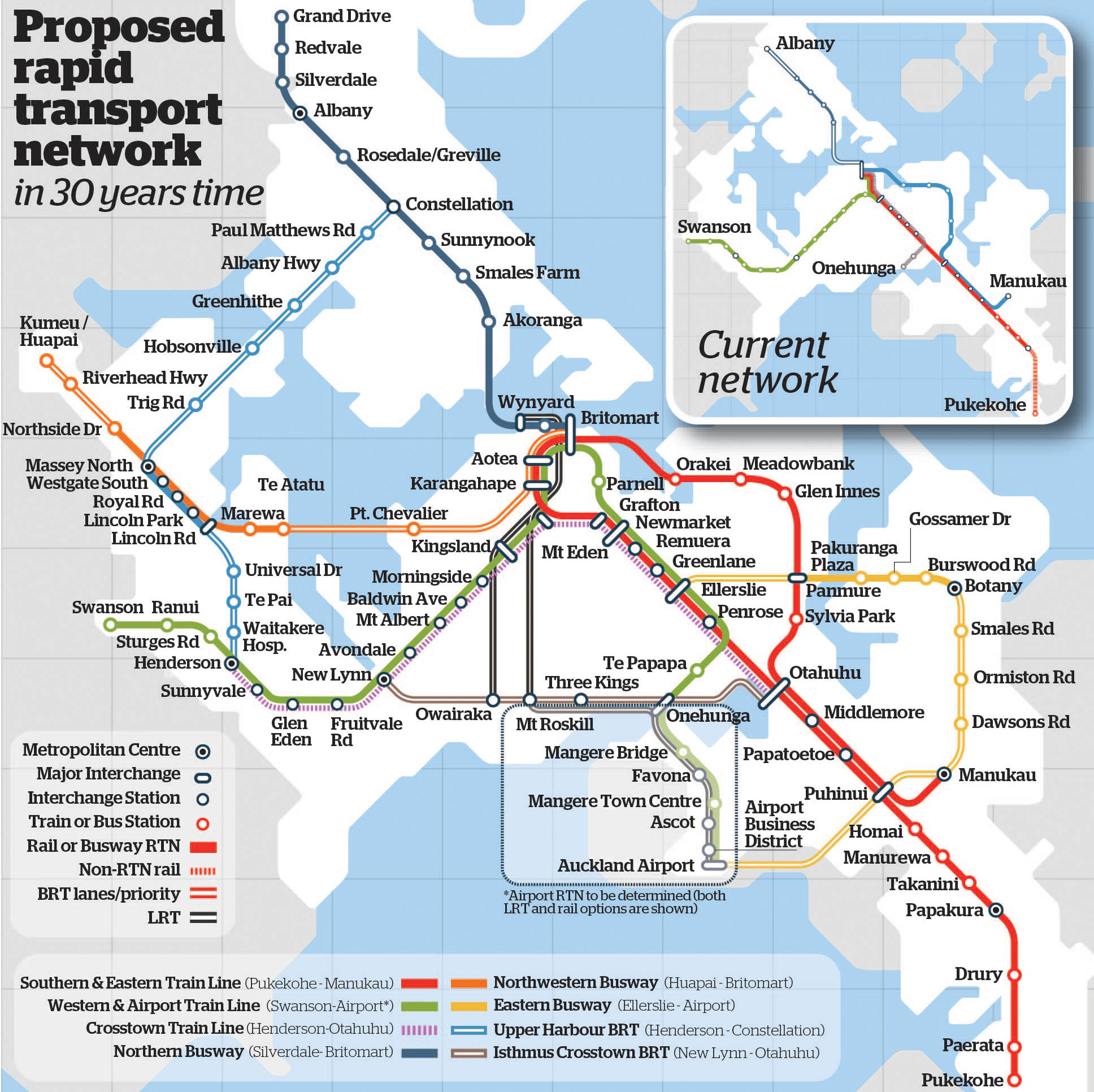 Light Rail to the Sea - Greater Auckland