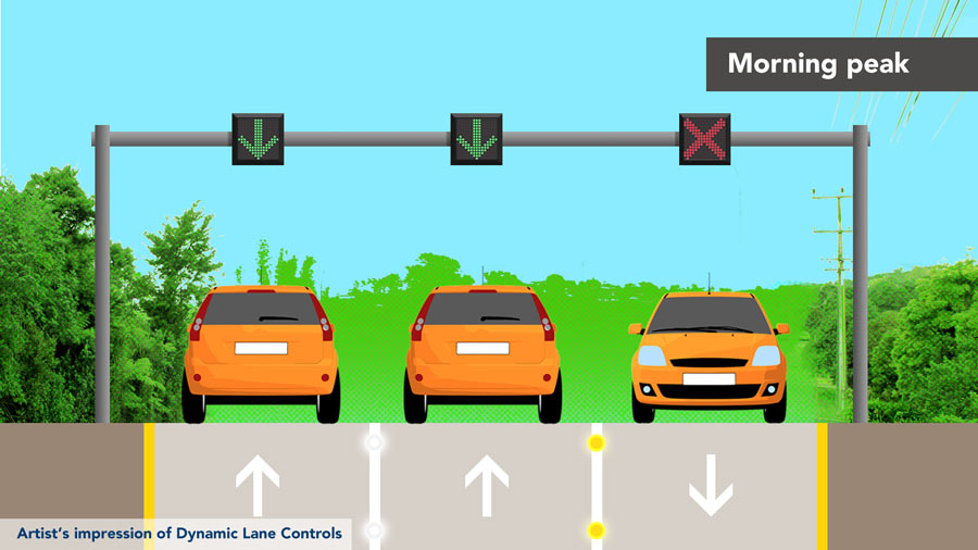 Dynamic Road Lanes coming - Greater Auckland