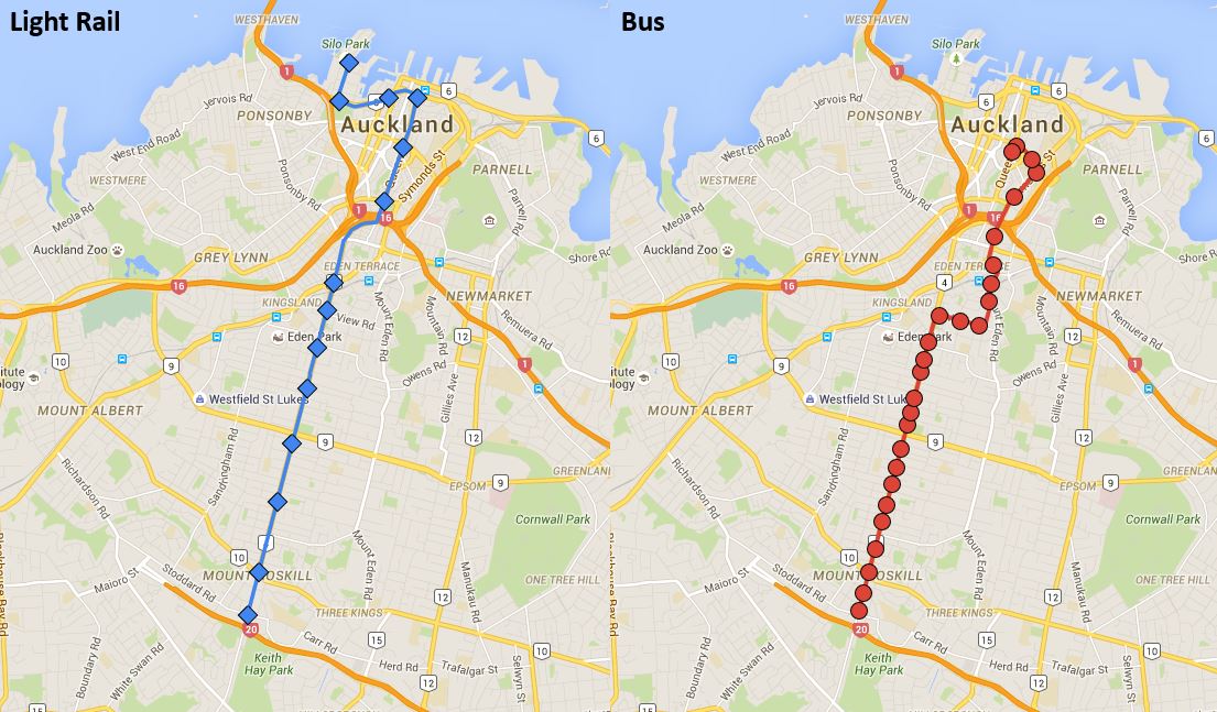 Making Light Rail fast enough on Dominion Rd - Greater Auckland