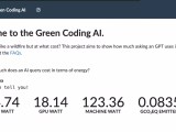 Green Coding Ai