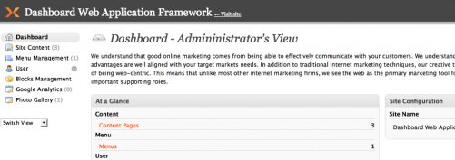 Open Source Php Web Framework Dashboard Framework Greepit