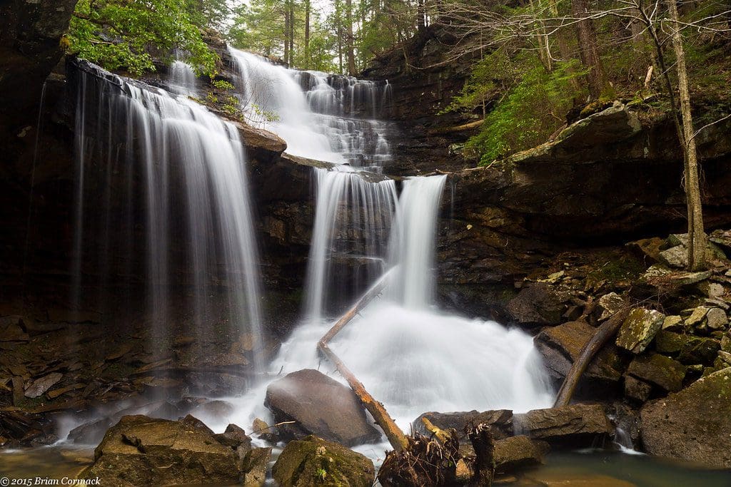 Greeter Falls Campground