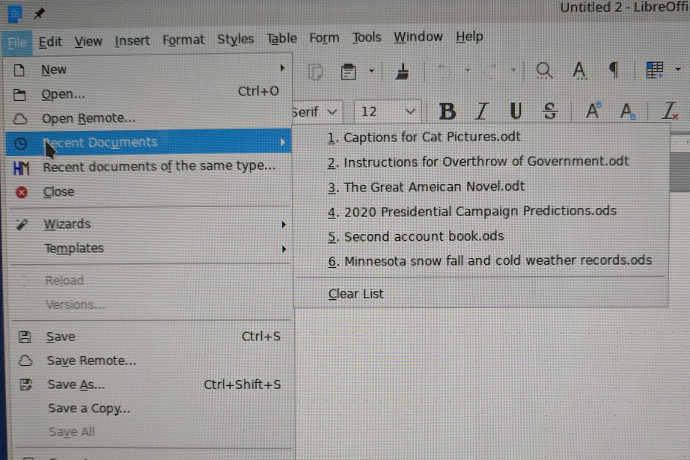 A Smarter Open Recent Files Function in Office | Greg Laden's Blog