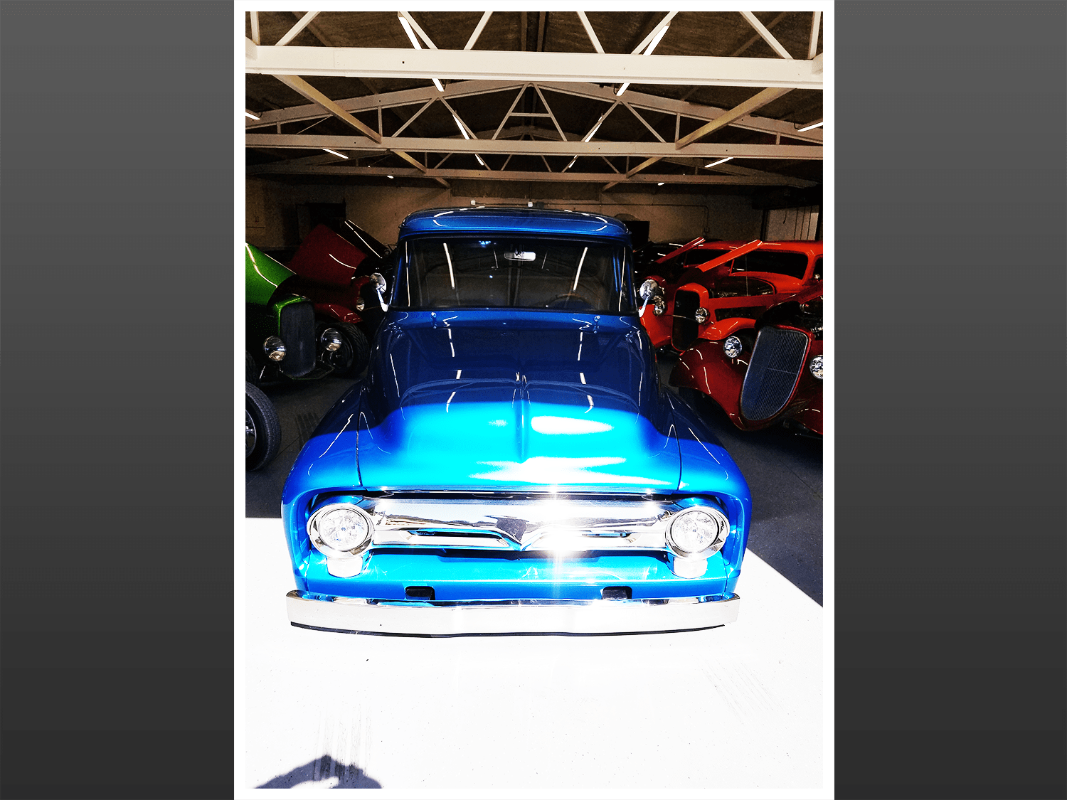 1956 Ford F-100 Big Window (Blue) | Grimsley Classics