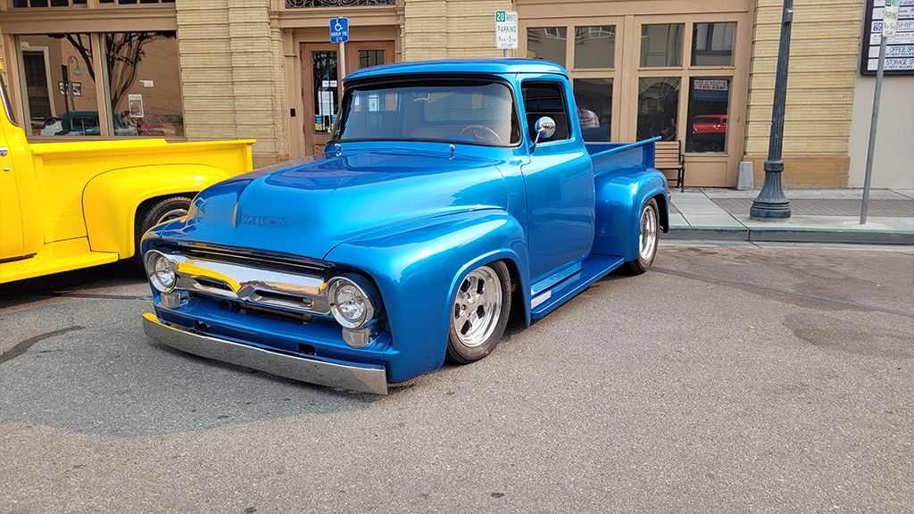 1956 Ford F-100 Big Window (Blue) | Grimsley Classics