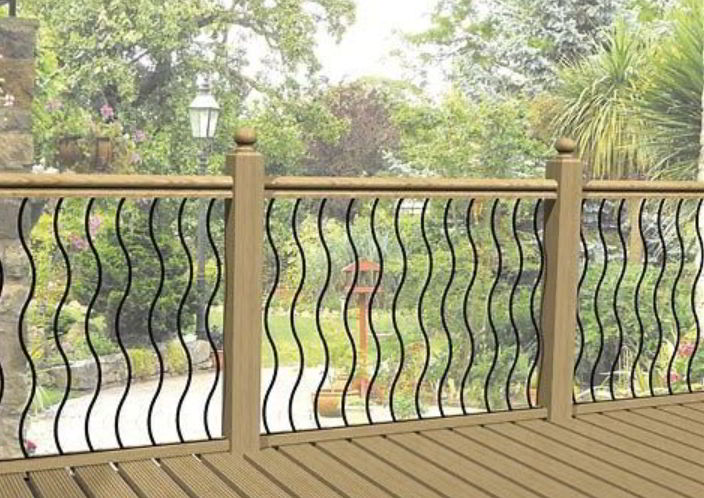 Wave Pattern Handrail Design - GRIP ELEMENTS