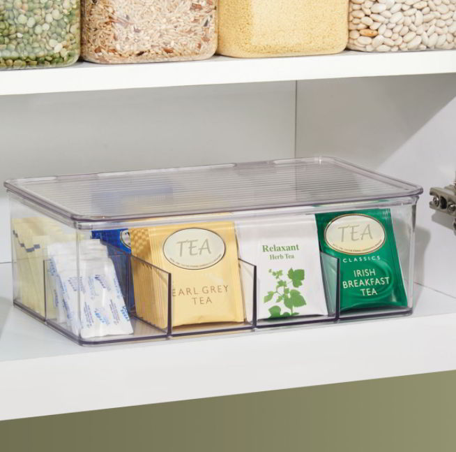 Acrylic Tea Storage Box - GRIP ELEMENTS