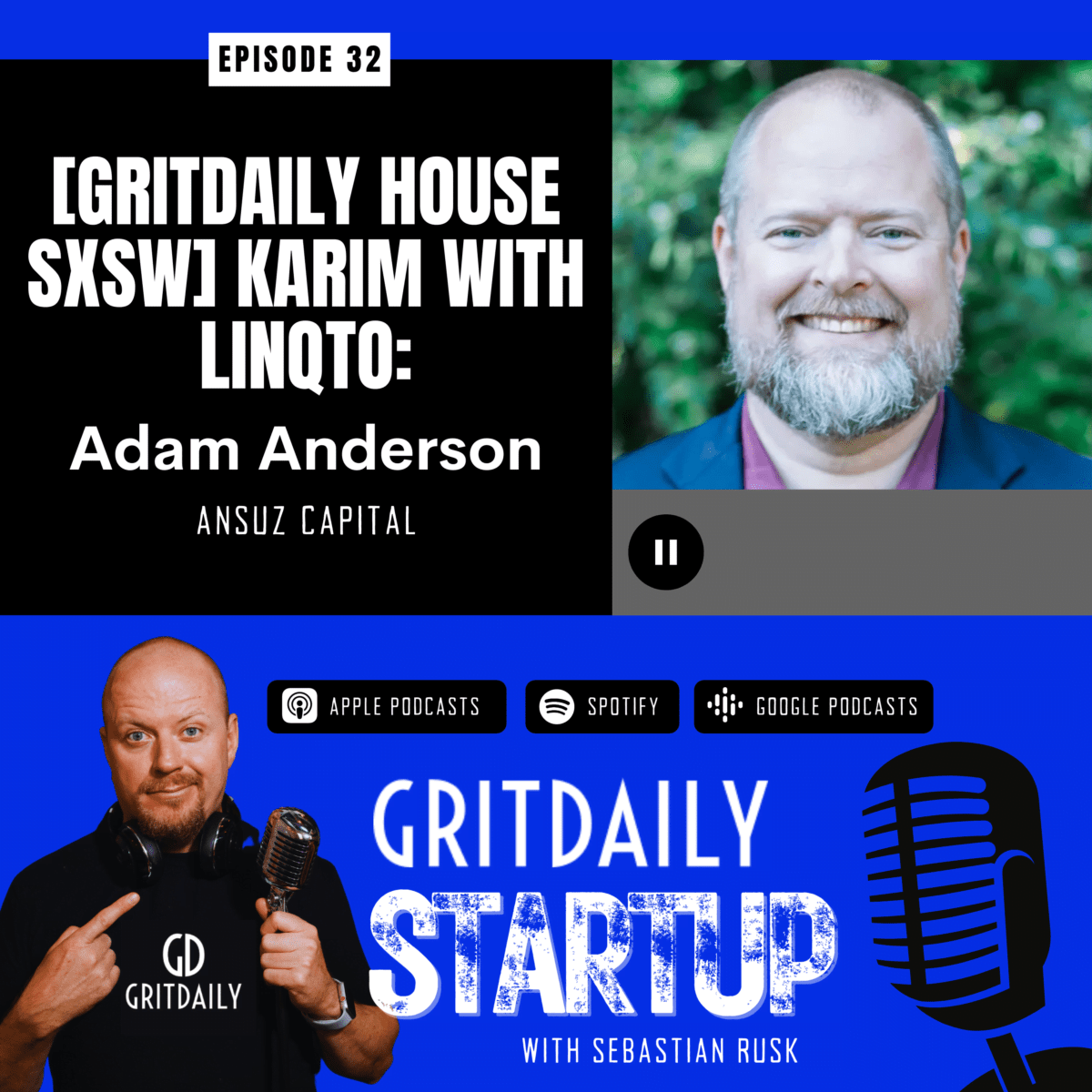 Adam Anderson, Managing General Partner of Ansuz Capital: Karim with ...