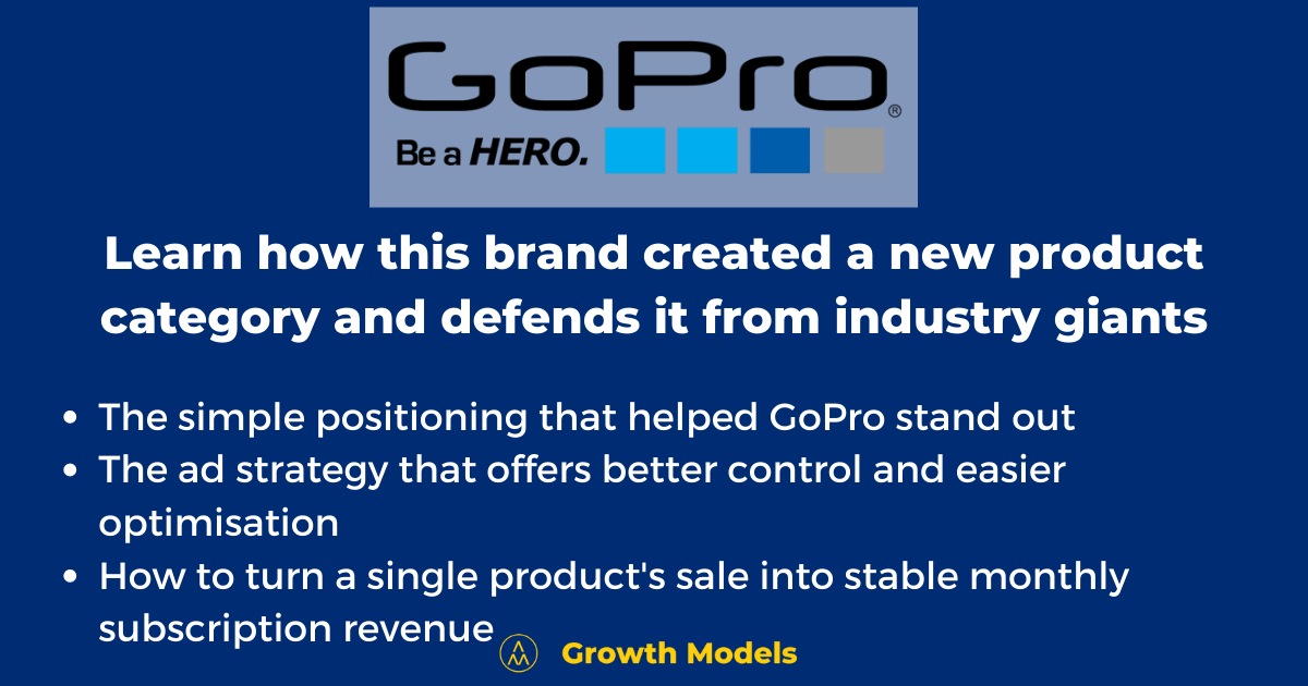 How GoPro grows through a product and SaaS subscription model - Growth ...