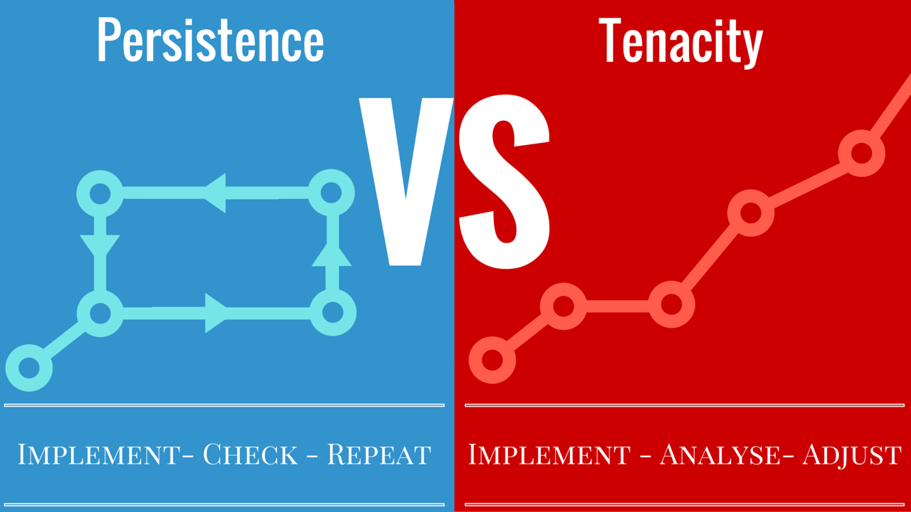 Why Tenacity Always Trumps Persistence - Growth Models