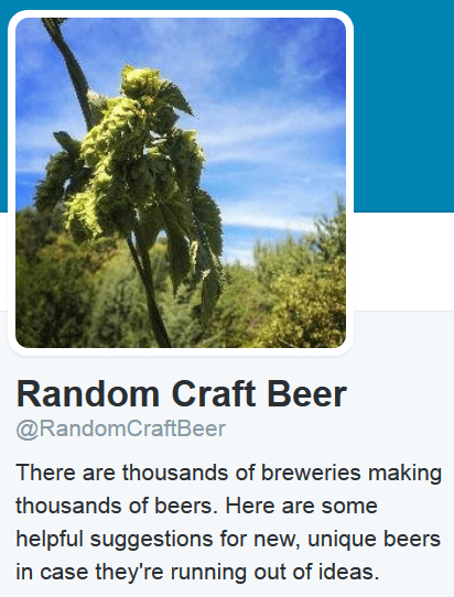 Random Craft Beer on Twitter | Grubulub