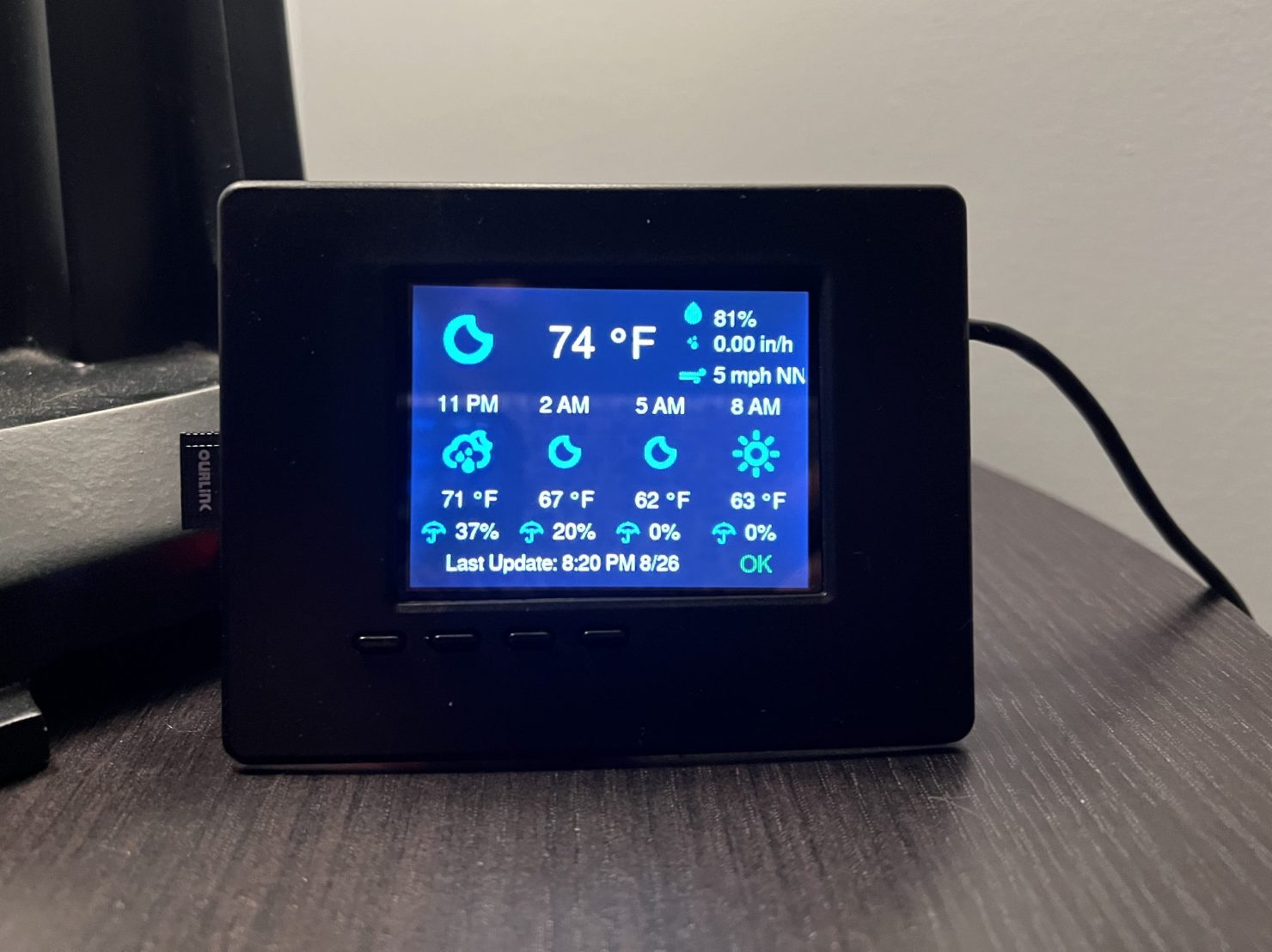 Raspberry Pi Weather Display Random Bits 1469