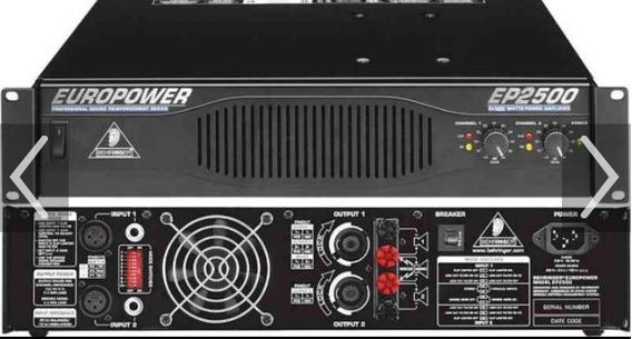 Diagrama Amplificador Behringer EuroPower EP2500 | Grupocavsa ...