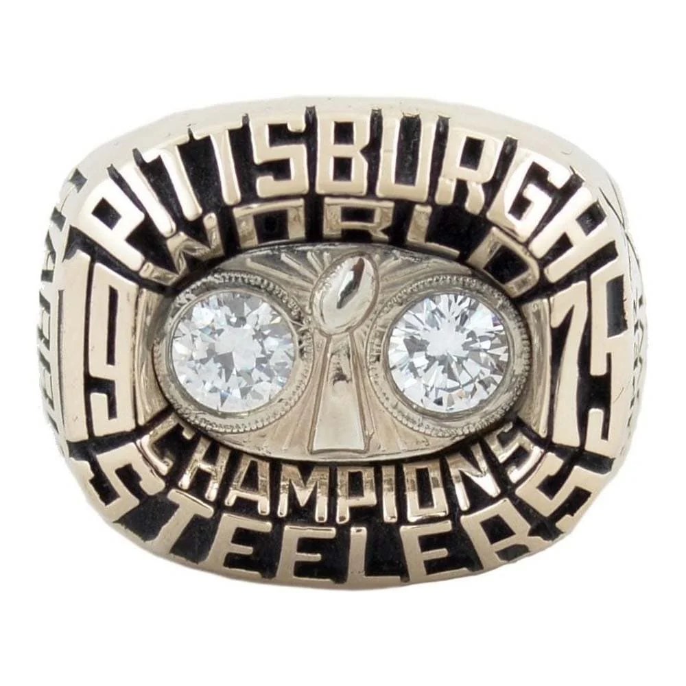 1975 Pittsburgh Steelers Super Bowl Ring Gold Silver Pawn Shop