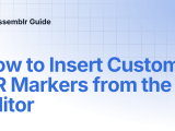 How To Insert Custom Ar Markers From The Editor Assemblr Guide