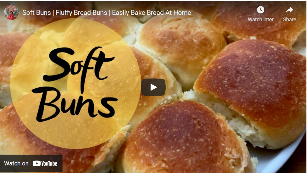 Soft Buns | Fluffy Bread Buns | Easily Bake Bread At Home | Guldusta ...