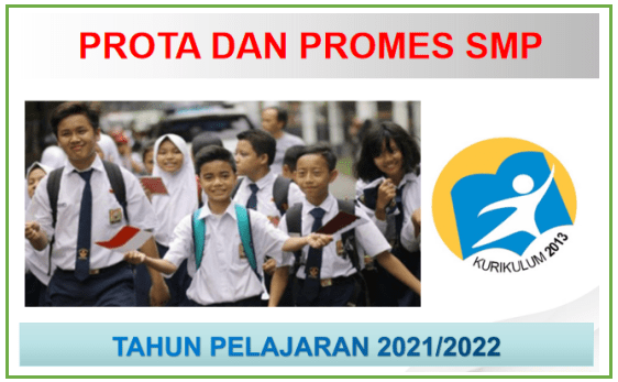 Prota dan Promes kelas 9 SMP K13 Tahun Pelajaran 2021/2022