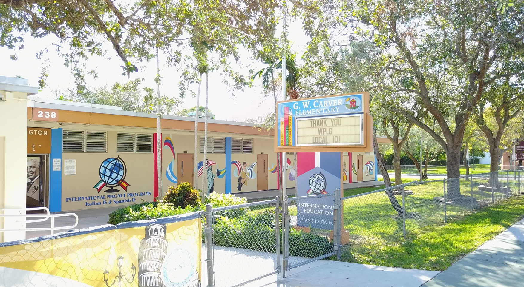 Front – George Washington Carver Elementary