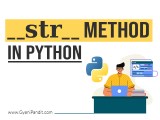 What Is An Str Method In Python Gyanipandit Programming