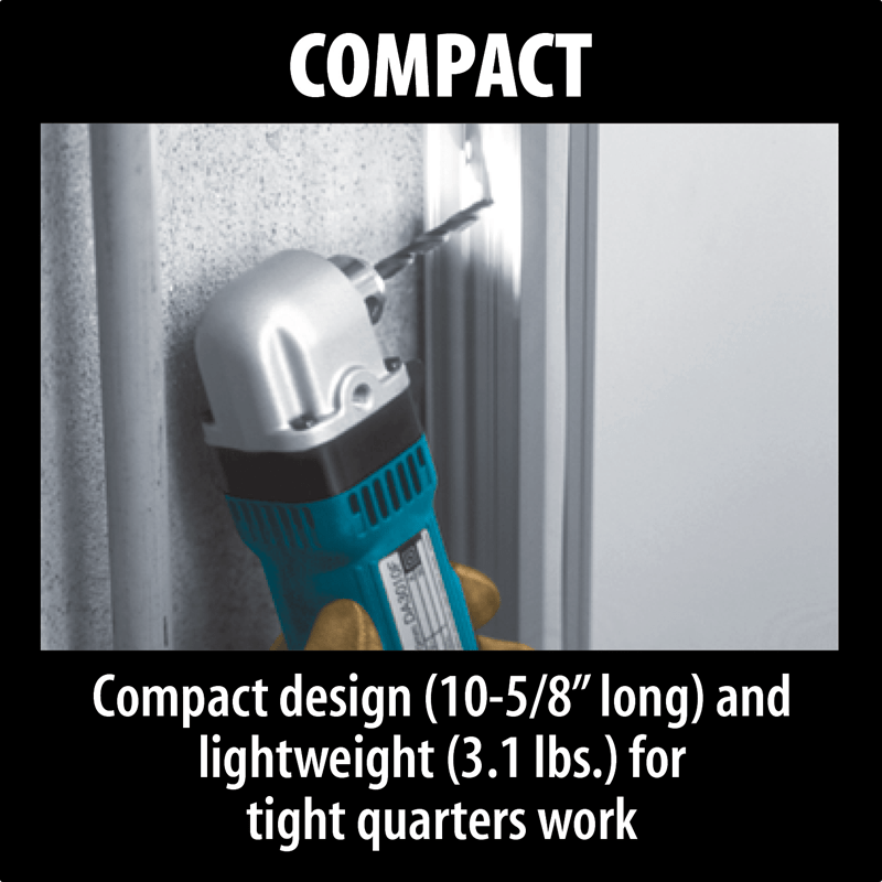 สว่านหัวงอ ไฟฟ้า 10mm (3/8″) รุ่น DA3010 ยี่ห้อ Makita (JP) ANGLE DRILL ...