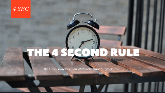 The 4 Second Rule - H2M Solutions