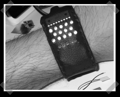 Binary POV Watch | Hackaday