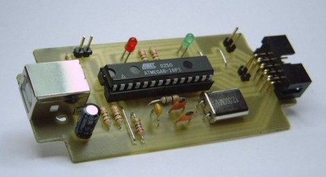 USBasp: AVR Programmer Based On ATmega8 | Hackaday