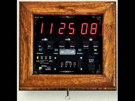 Master Clock System Uses All Logic, No Microcontrollers | Hackaday