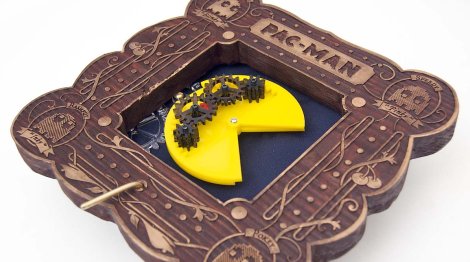 Pactuator: Mechanical Pac-Man Frame | Hackaday