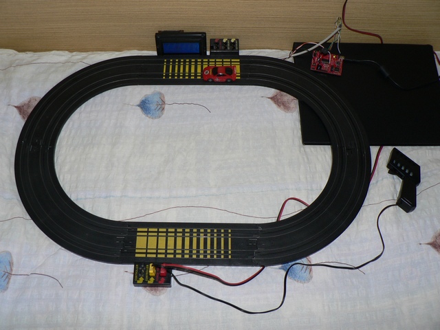 Slot Car Lap Timer Counter Hackaday