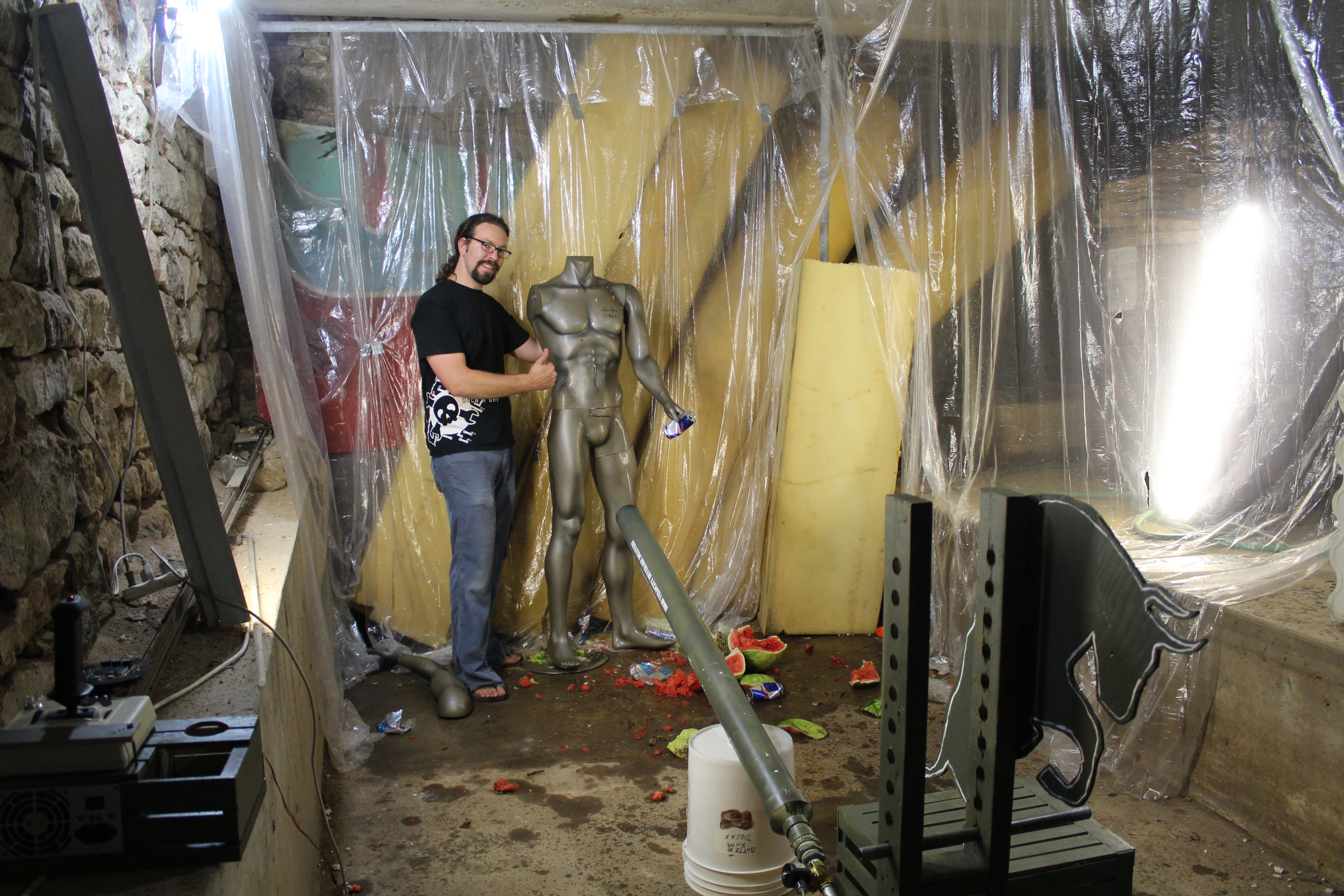 Turning The Red Bull Cannon To Assault Mode | Hackaday