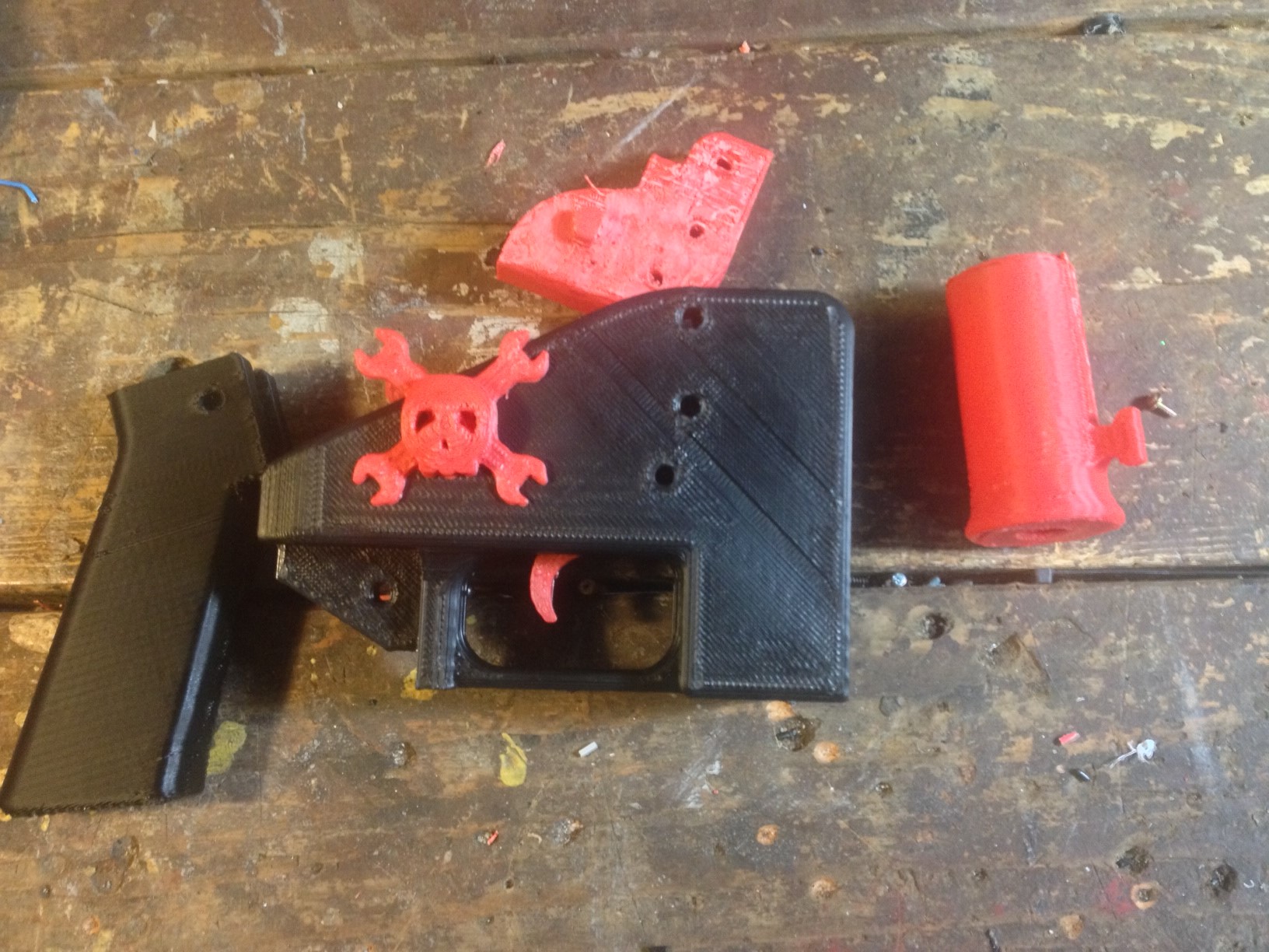 Timelapse Of The 3d Printed Gun Being Printed. | Hackaday
