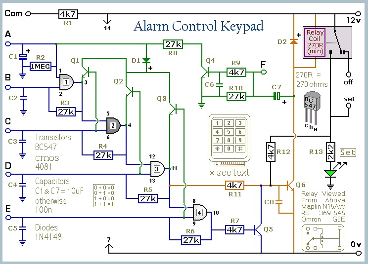 Circuit Diagram Keypad - Circuit Diagram