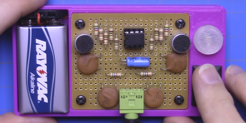 Hearing Aid Project With Circuit Diagram