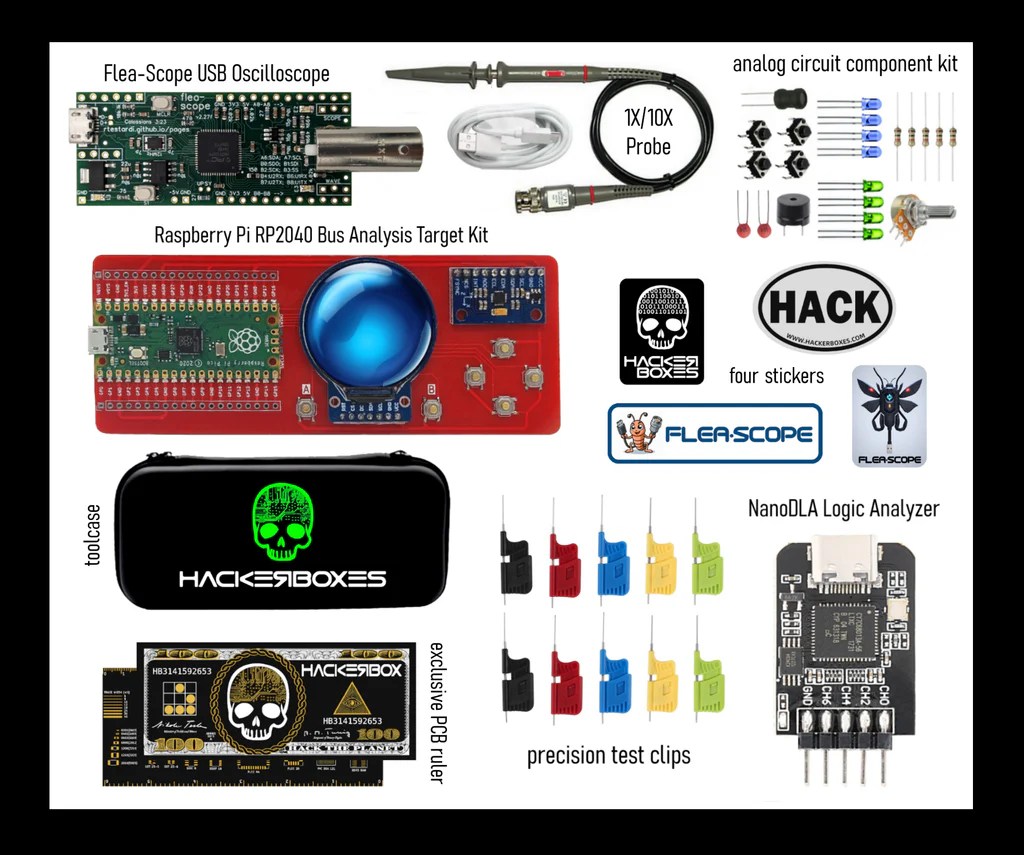 Hardware Hacking Toolkit Hackerboxes