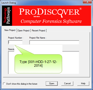 How to use ProDiscover, ProDiscover Forensics,