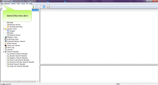 How to use ProDiscover, ProDiscover Forensics,