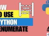 Python Enumerate Function Docs With Examples