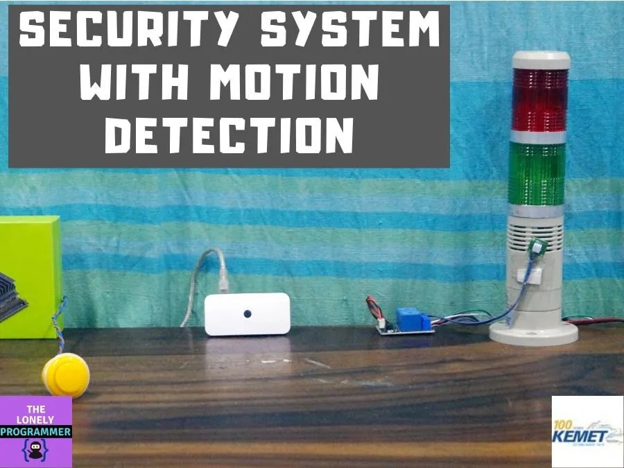Security System With Motion Detection Hackster Io