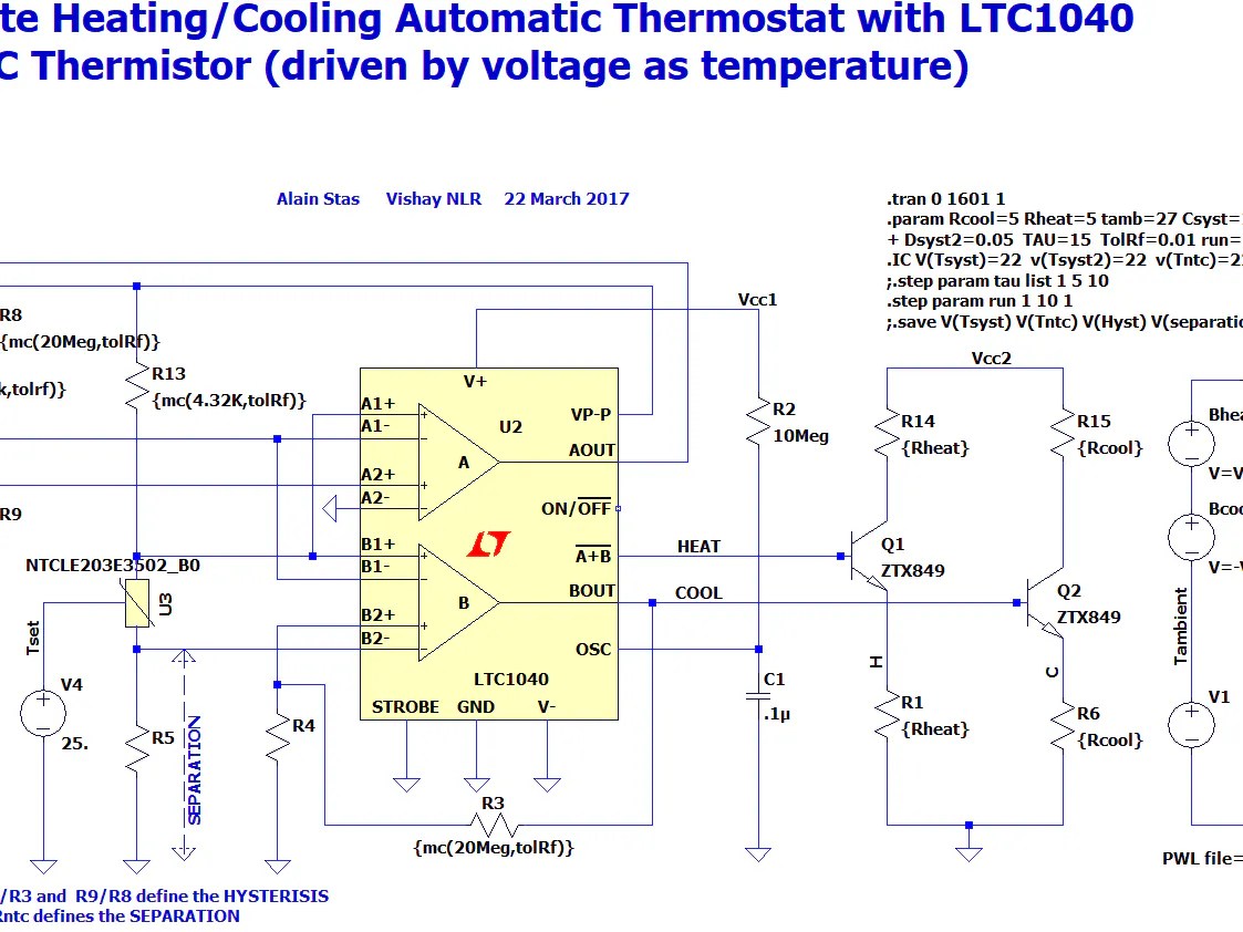 Temperature Control With Ltc1040 Hackster Io