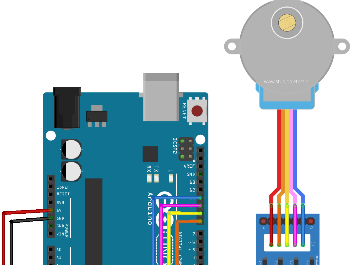 Arduino Stepper Motor Running For A Specific Time Hackster Io - Classic Full HD Gradient Arts | Free Download