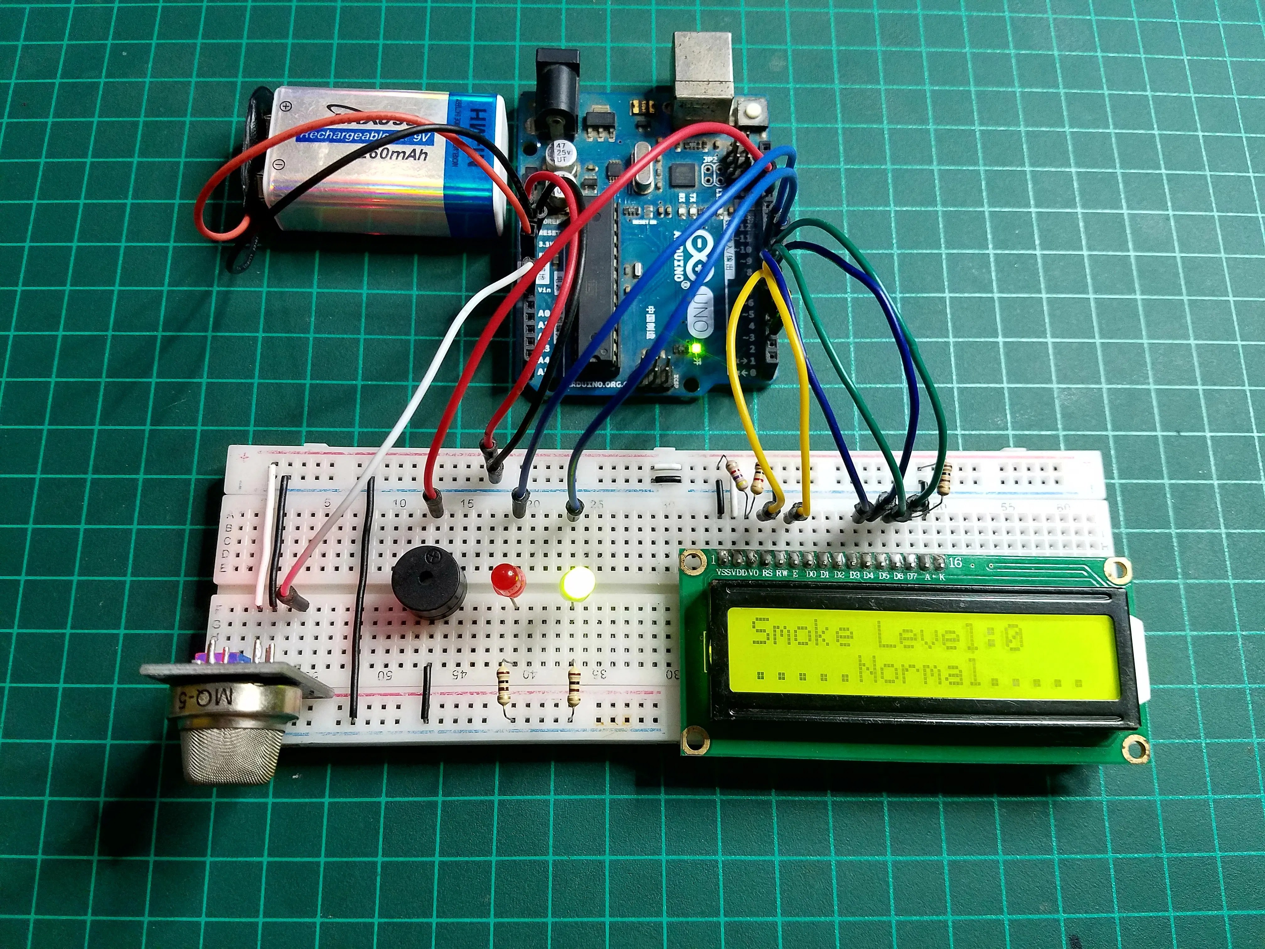 Co And Lpg Gas Sensor With Arduino And Lcd One 59 Off