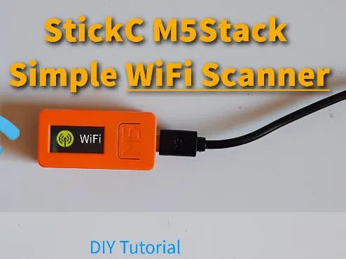 Stickc M5stack Ultra Simple Wifi Scanner Hackster Io