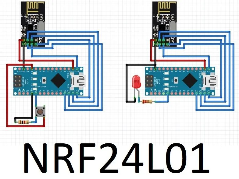 How To Use The Nrf24l01 Module With Arduino 58 Off