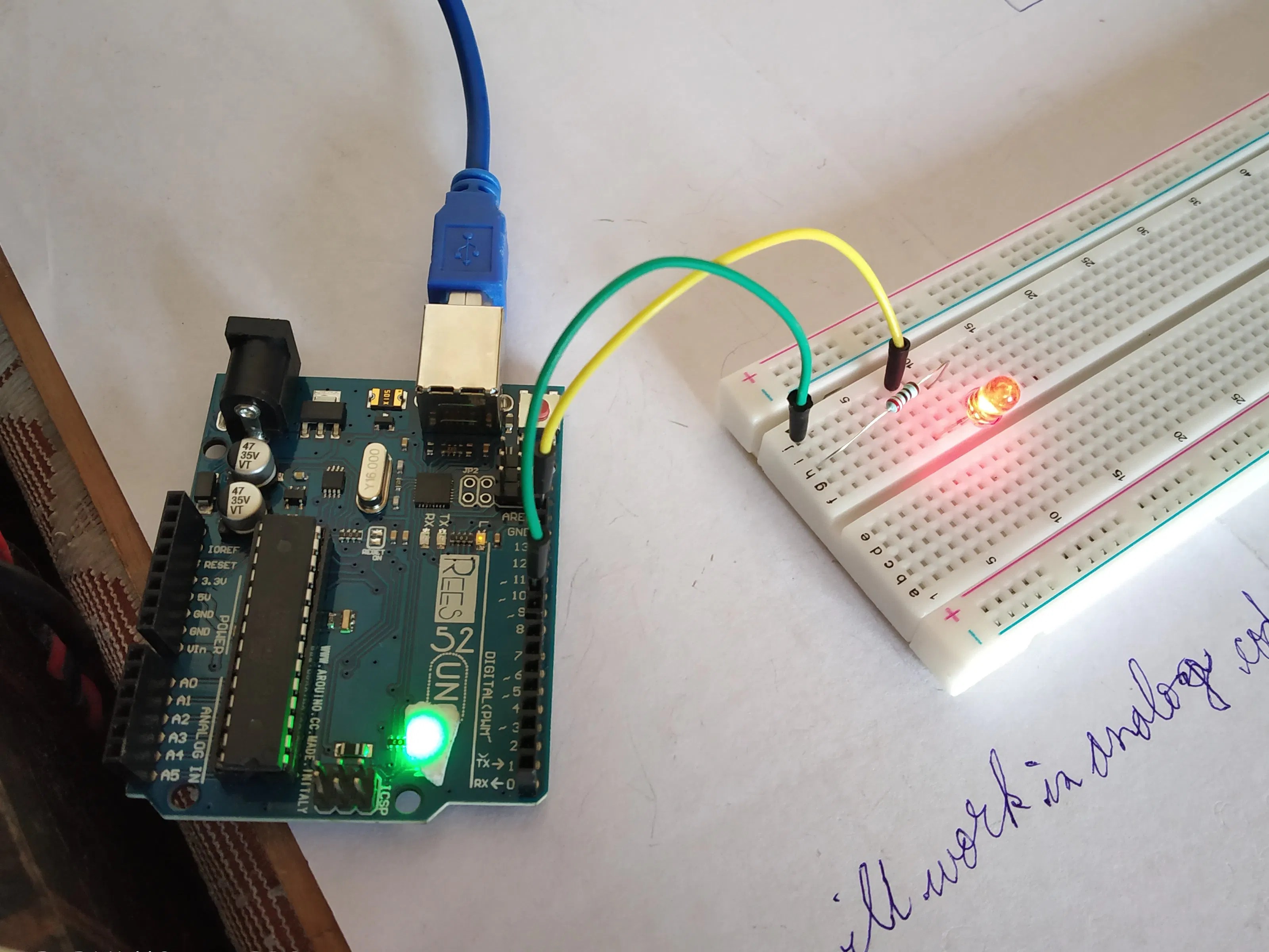 Blinking While Changing Brightness Of Led Hackster Io