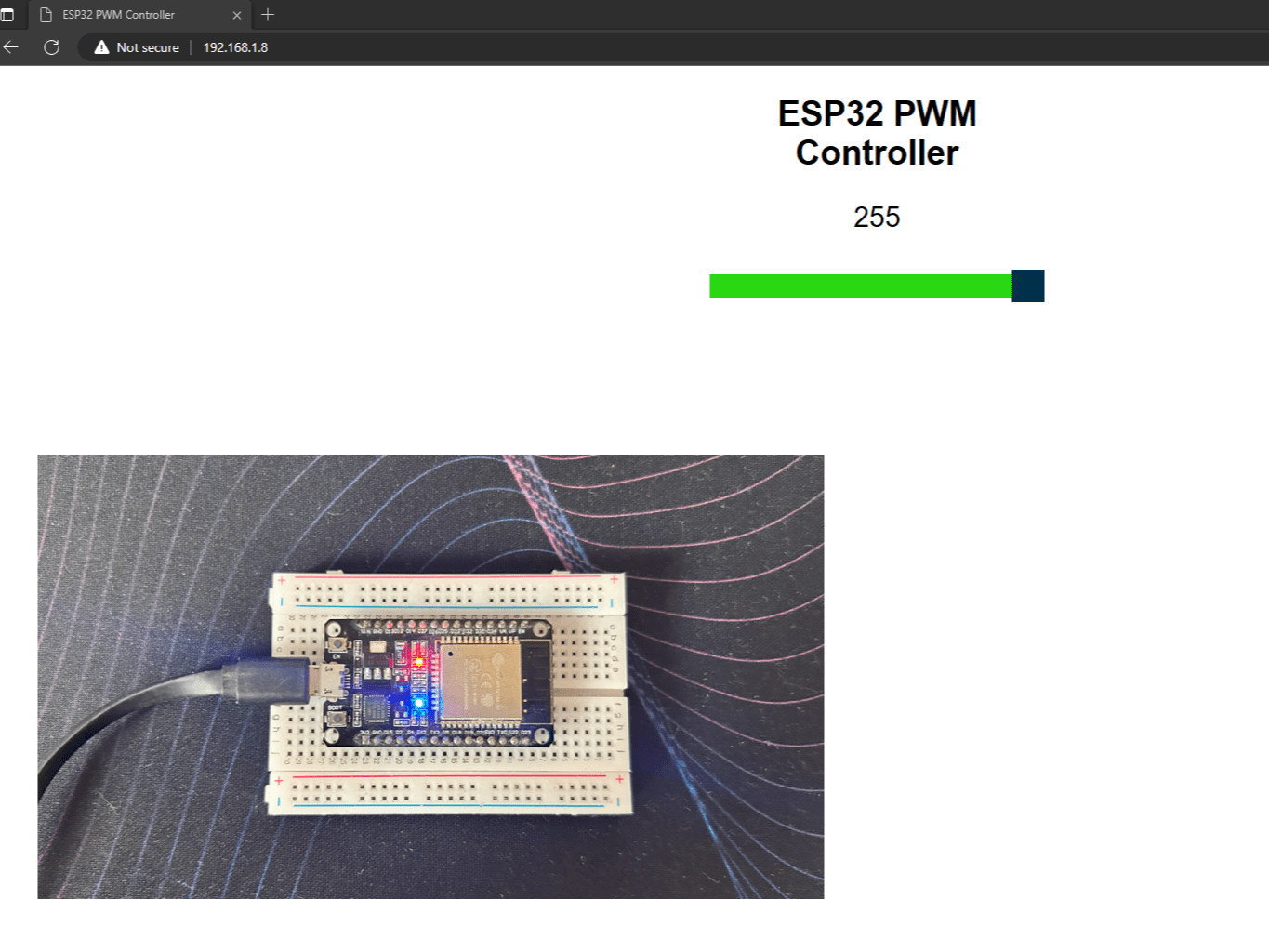 Esp32 Web Server Using Bootstrap 4 And Websockets Hackster Io - Premium Colorful Background - Retina