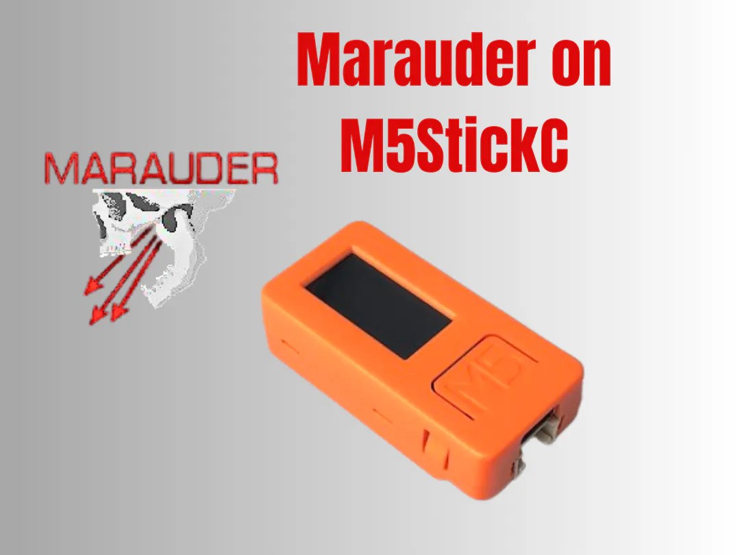 Running Marauder On M5stick C Not Plus Hackster Io