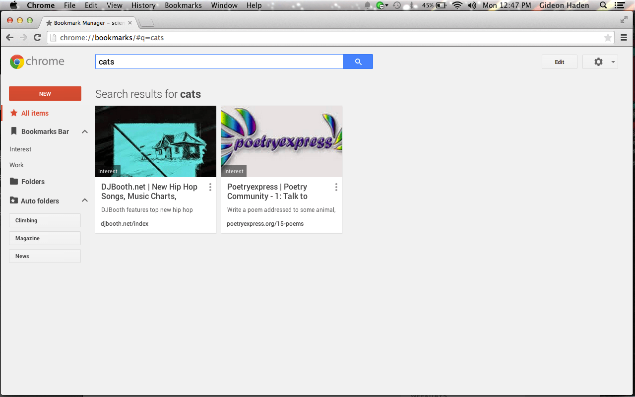 Google Bookmarks - Haden Interactive